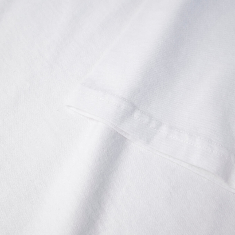 T-shirt blanc pour homme - Haute qualité - GoudronBlanc
