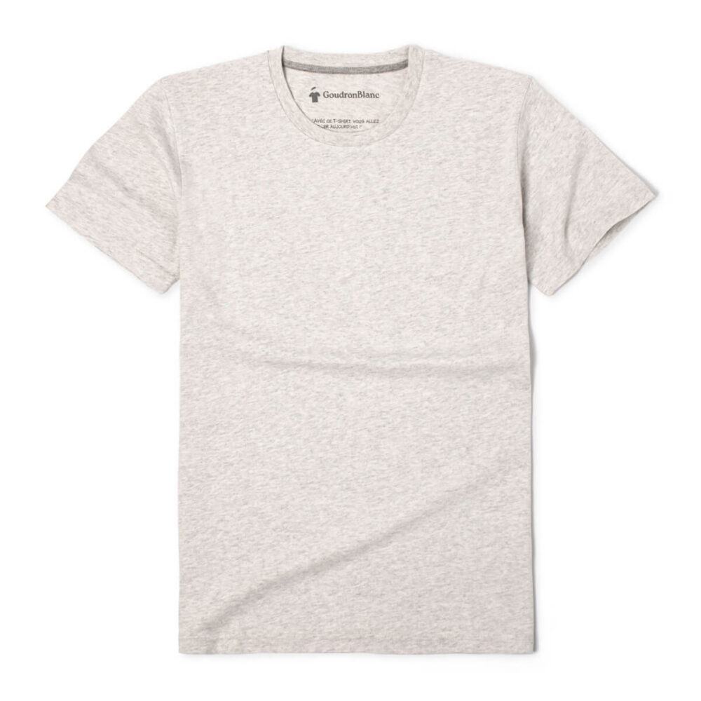 T-shirts col rond - Bien coupés et élégants - GoudronBlanc